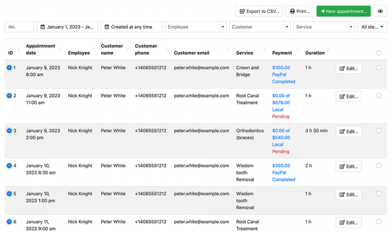 Bookly PRO – WordPress Appointment Booking & Scheduling Plugin