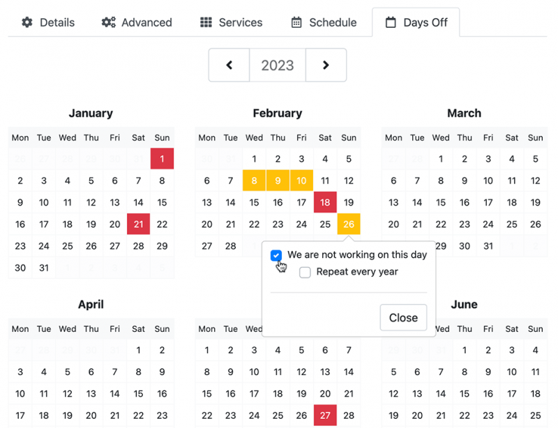 Bookly PRO – WordPress Appointment Booking & Scheduling Plugin