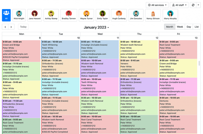 Bookly PRO – WordPress Appointment Booking & Scheduling Plugin