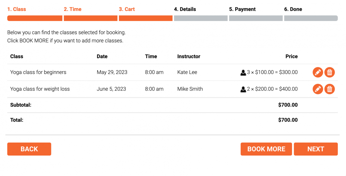 Accept group bookings - Bookly – Appointment Booking and Scheduling ...